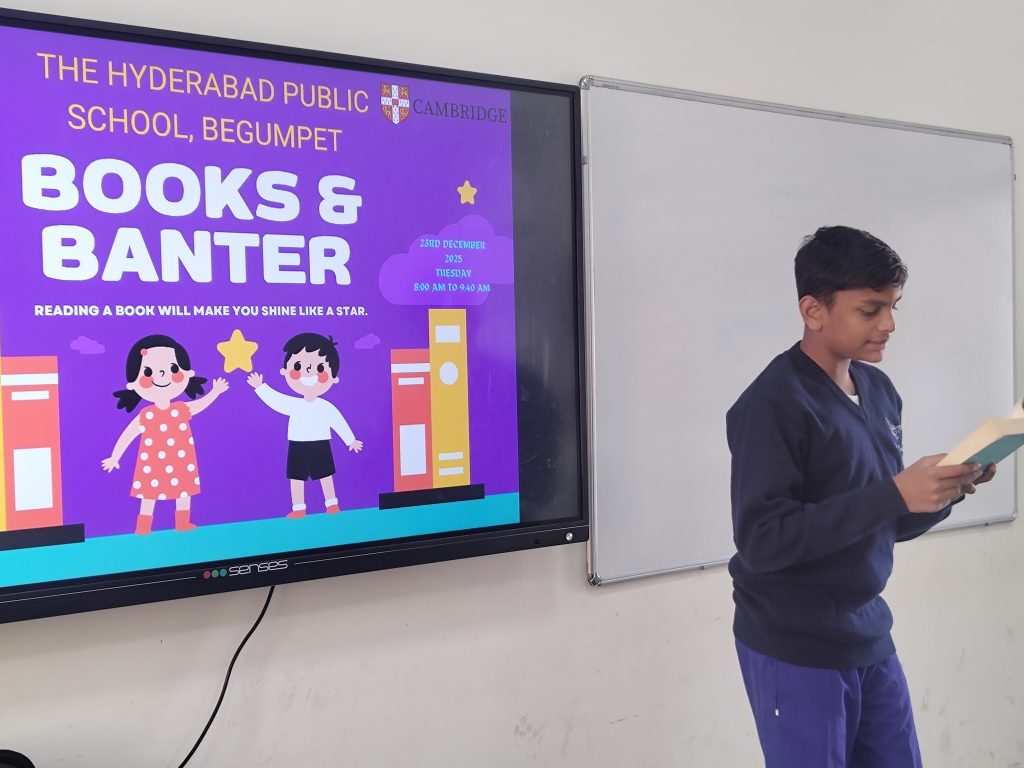 Books and Banter – A Celebration of Stories – The Hyderabad Public School